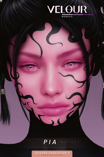 Second Life Marketplace - VELOUR: PIA FANTASY SKIN for EVO X (LAVENDER ...