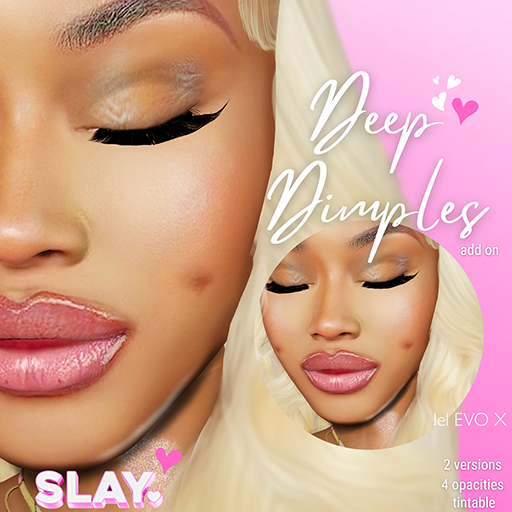 Second Life Marketplace - SLAY. - "Deep Dimples" / EVO X