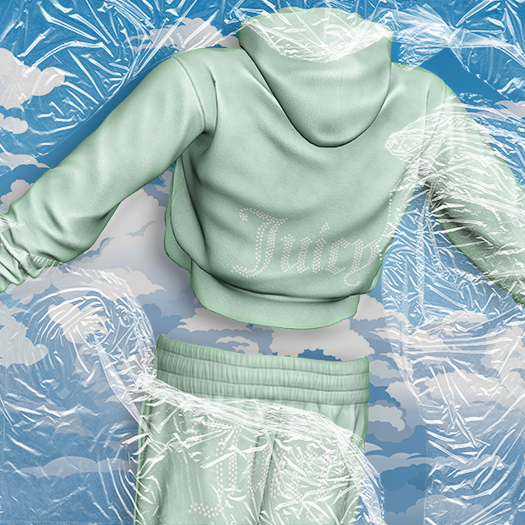 Second Life Marketplace - BBB - MIA Y2K Hoodie MINT