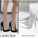 Second Life Marketplace - DPB Marilee Heels - White *Maitreya, Legacy ...