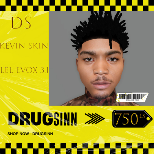 Second Life Marketplace - Drugsinn - Kevin Skin (EvoX)