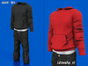 Second Life Marketplace - Poppin. Luki Hoodie (Red)