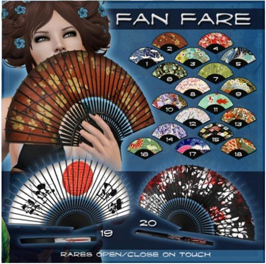 Second Life Marketplace - ::Static:: Fan Fare - 19 RARE