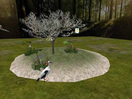 Second Life Marketplace - Mound patch with wildflowers & animated ...
