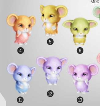 Second Life Marketplace - SEmotion Libellune Chubby Mouse Companion ...