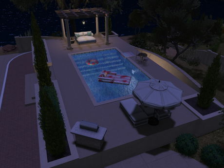 Second Life Marketplace - TLH Mediterranean Swimming Pool Crate