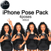 Second Life Marketplace - GLOBAL iPhone Pose FatPack By. Diiamend
