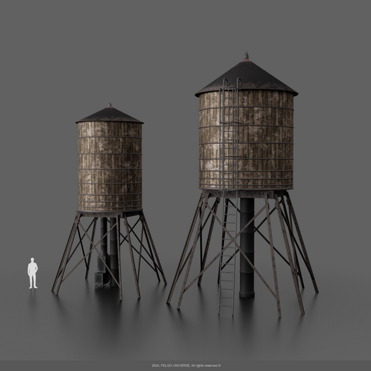 Second Life Marketplace - FELGO Universe // Water towers 01