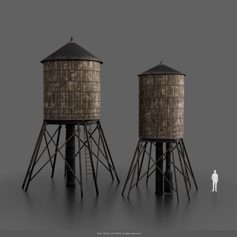 Second Life Marketplace - FELGO Universe // Water towers 01