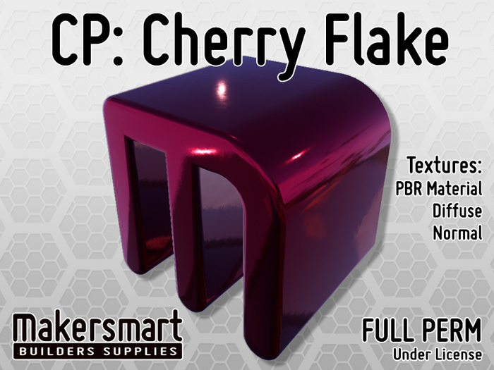 Second Life Marketplace - PBR Materials: CarPaint: Cherry Flake