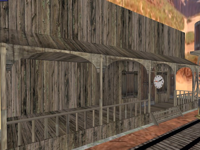 Second Life Marketplace - Train Station MT