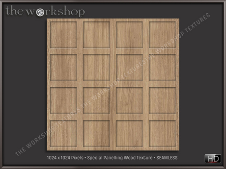 Second Life Marketplace - SPECIAL PANELLING WOOD TEXTURE SET - 04