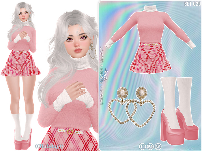 Second Life Marketplace - ((Holiday)) Set 020 (LaraX - Legacy - Reborn ...