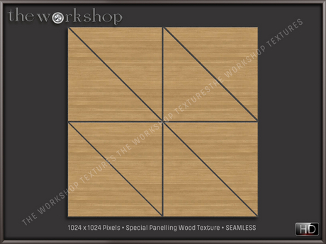 Second Life Marketplace - SPECIAL PANELLING WOOD TEXTURE SET - 06