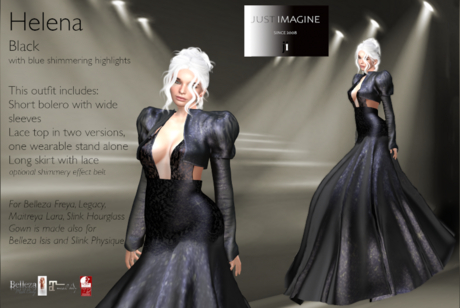 Second Life Marketplace - DEMO HELENA OUTFIT BY JI (ADD&TOUCH)