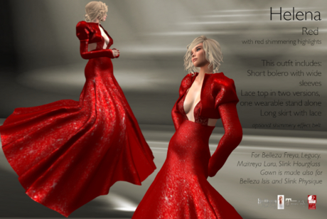 Second Life Marketplace - DEMO HELENA OUTFIT BY JI (ADD&TOUCH)
