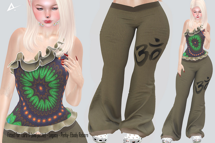 Second Life Marketplace - Akikazu Poetic Outfit Hippie 2 ️ ️ E body ...