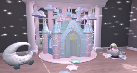 Second Life Marketplace - {KK} Zooby Pastel Princess Castle ( zooby ...
