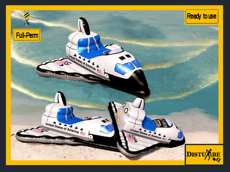 Second Life Marketplace - ::DisturbeD:: Space Shuttle Inflatable Float ...