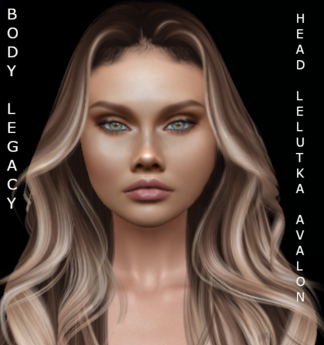 Second Life Marketplace - SHAPE FOR HEAD LELUTKA AVALON BODY LEGACY F.