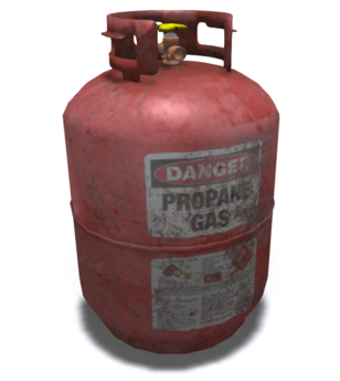 Second Life Marketplace - Box GVO Red tank propane