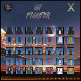 Second Life Marketplace - PBW Gi Fighter Street Brawler Karate Judo ...