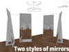Second Life Marketplace - Atrezo :: Two Styles of Mirrors :: {kokoia}
