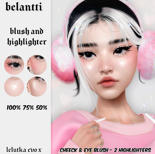 Second Life Marketplace - Lelutka evo x Blush & Highlighter