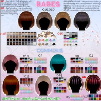 Second Life Marketplace - 08 Sintiklia_Strands_for_Lida_hair_colors