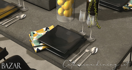 Second Life Marketplace - ~BAZAR~Catherine Dining set