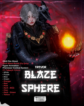 Second Life Marketplace - [TREVOR] - BLAZE SPHERE - (FATPACK)