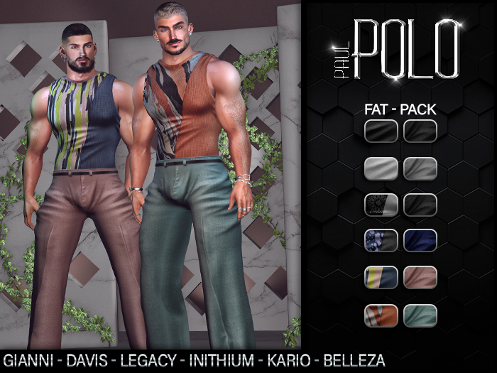 Second Life Marketplace - POLO PAUL - ASHER DEMO - SIGNATURE - LEGACY ...