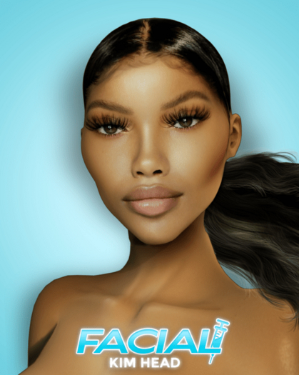 Second Life Marketplace - Facial ~ Kim Head ( v1.0 )