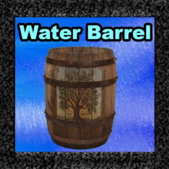 Second Life Marketplace - {TFF} Water Barrel