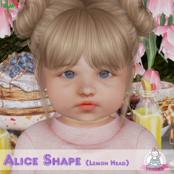 Second Life Marketplace - Titika's - Alice Shape (Lemon Head)