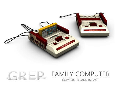 Second Life Marketplace - *+:. GREP .:+* Family Computer - Box