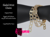 Second Life Marketplace - BadYukii:. Sladed Wrist Chains