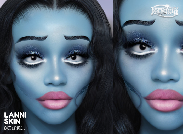 Second Life Marketplace - LOUSEKI x LeL Evo X - Corpse Bride Skin