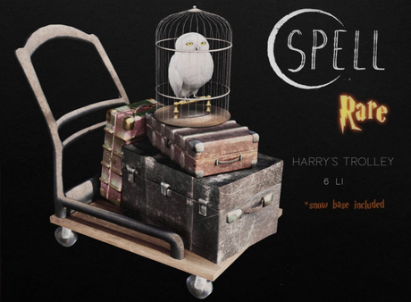 Second Life Marketplace - RARE SPELL : Harry's Trolley - RARE