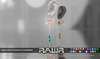 Second Life Marketplace - RAWR! Heart Drop HUMAN FEMALE EvoX Earrings ...