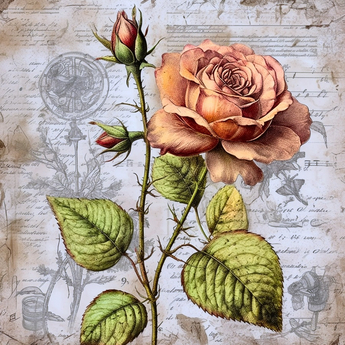 Second Life Marketplace - Rusty Rose Art by FA