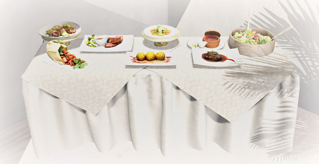 Second Life Marketplace - [WP] Buffet table Nr. 2