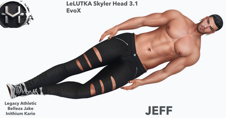 Second Life Marketplace - HOMINIS MAXIMUM - LELUTKA - SKYLER - SHAPE JEFF