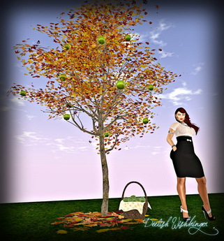 Second Life Marketplace - DEMO Autumn Apple Tree ~Granny Smith 14LI w ...