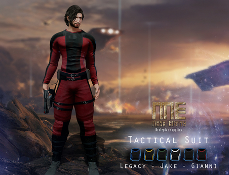 Second Life Marketplace - Mesh Entity: Sci-Fi Tactic Outfit