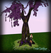 Second Life Marketplace - DEMO Fantasy Tree w/ squirrel PURPLE