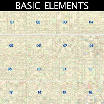 Second Life Marketplace - 30 Block Wall Textures - Plain And Pastel ...