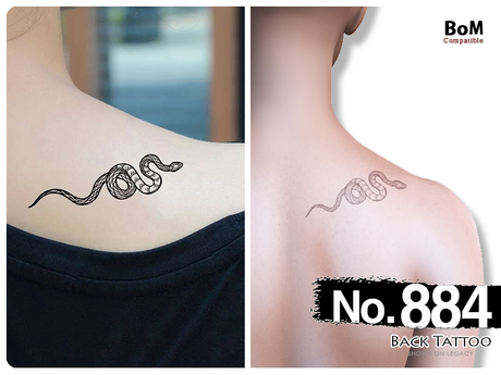 Second Life Marketplace - (Back Tattoo) No.884