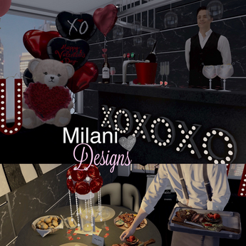 Second Life Marketplace - Milani Designs "I Love YOU" Skybox