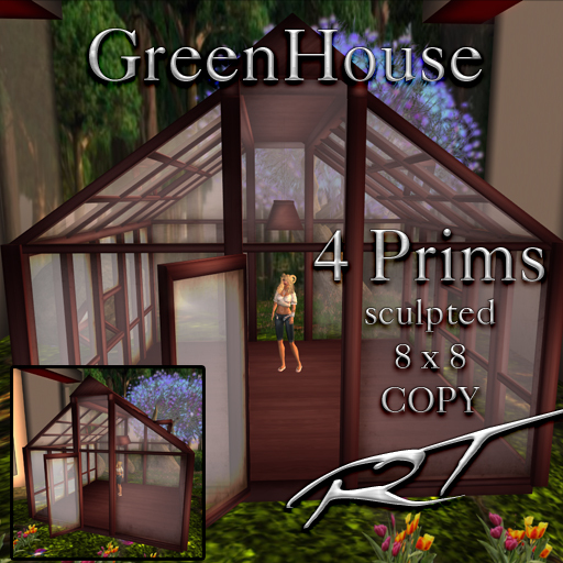 Second Life Marketplace Ruca Green House Packaged